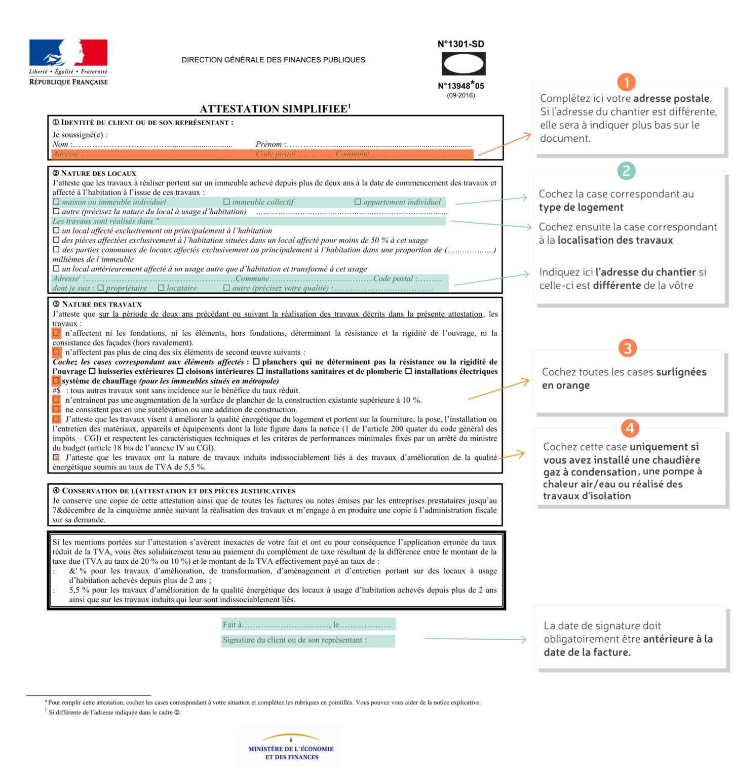 Comment avoir un certificat de l'administration fiscale